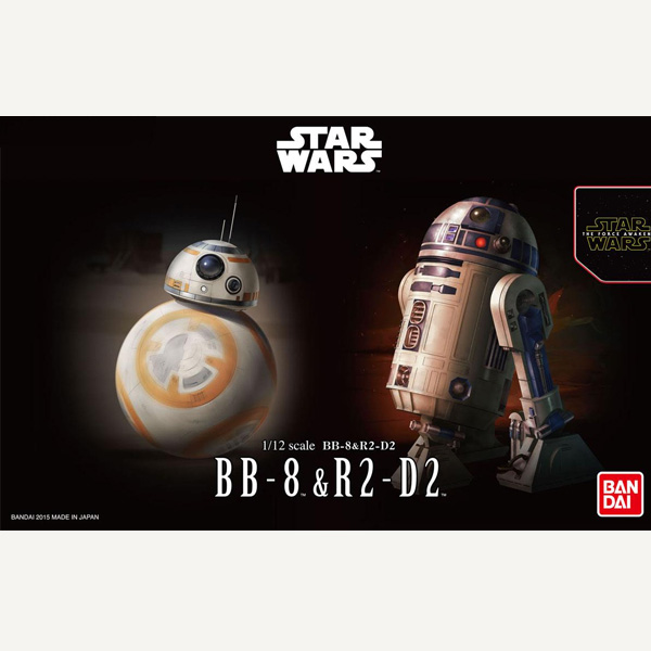 스타워즈 깨어난 포스 - 1/12 BB-8&R2-D2 [5월입고완료] [4573102641083] BB8 R2D2- 건담붐