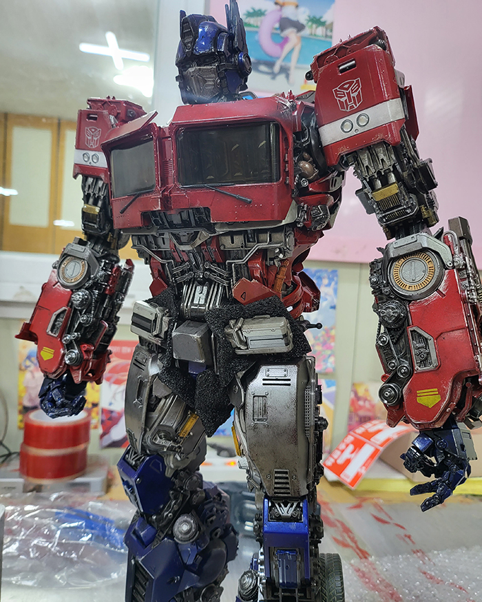 하자품 Threezero 트랜스포머 범블비 프리미엄 옵티머스 프라임 8월입고완료 옵대장 옵티머스프라임 건담붐